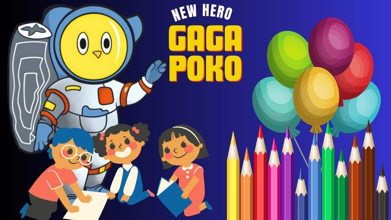 GAGA POKO's Colorful Adventure: Learn Colors with Fun Stories and ...
