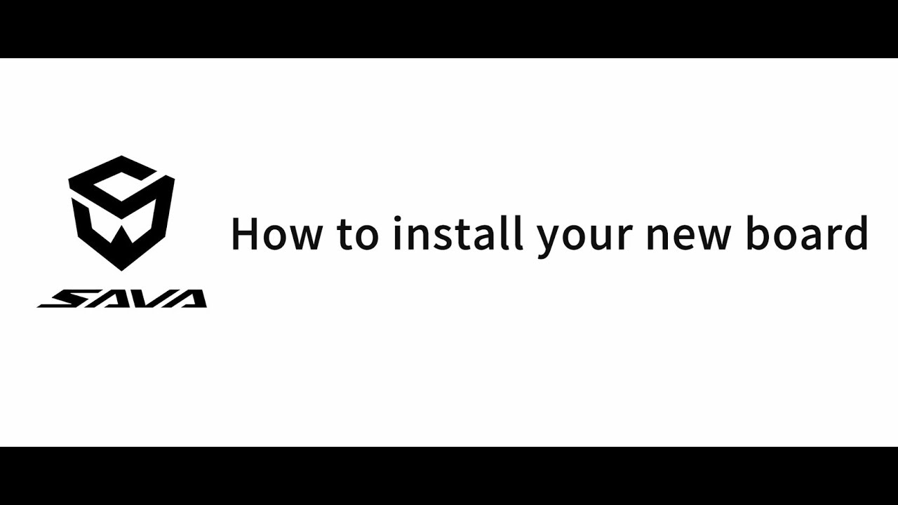 1 How to install your new board - YouTube