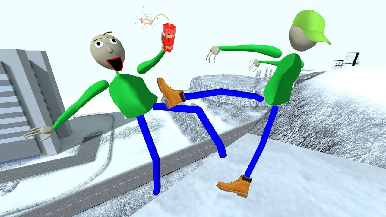 Gmod Baldi's Basics ragdolls vol.3 - YouTube