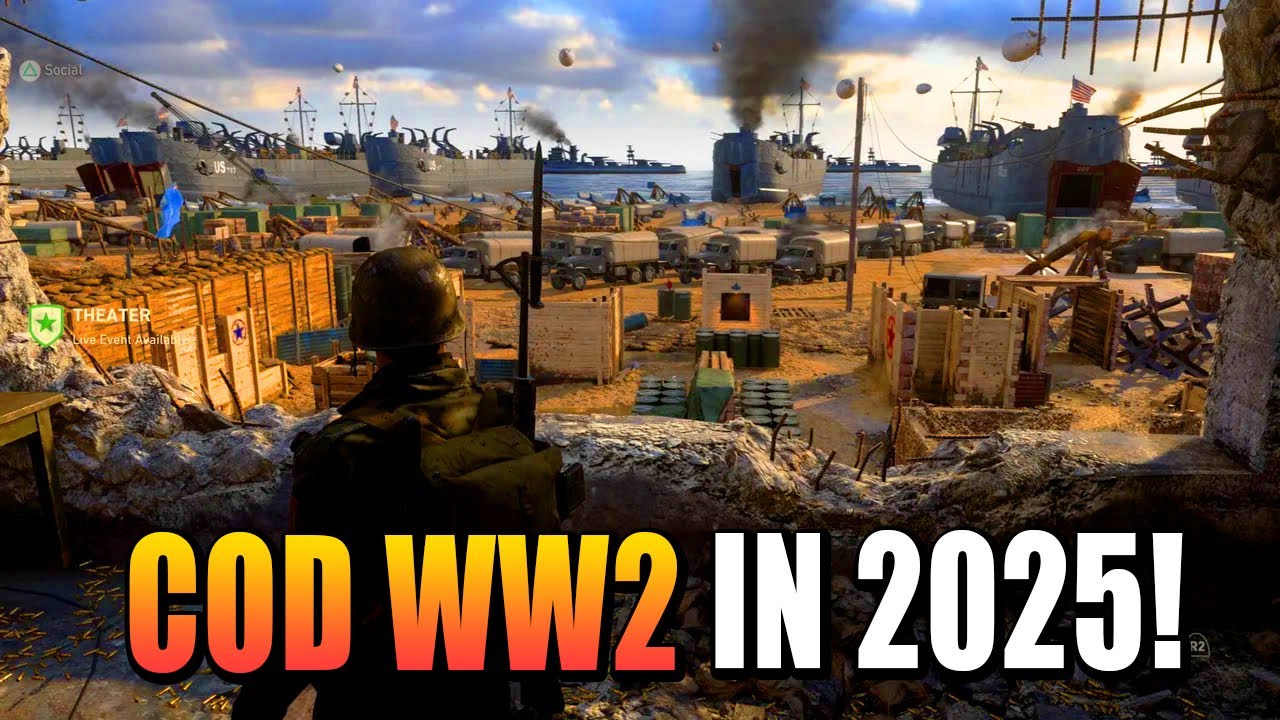 I Revisited COD World War 2 Headquarters in 2025 (8 Years Later) - YouTube