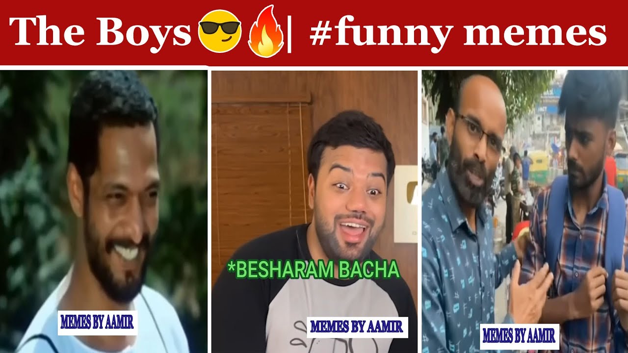 The Boys 😎🔥 || #funny memes ft. Ducky Bhai || Memes By Aamir - YouTube