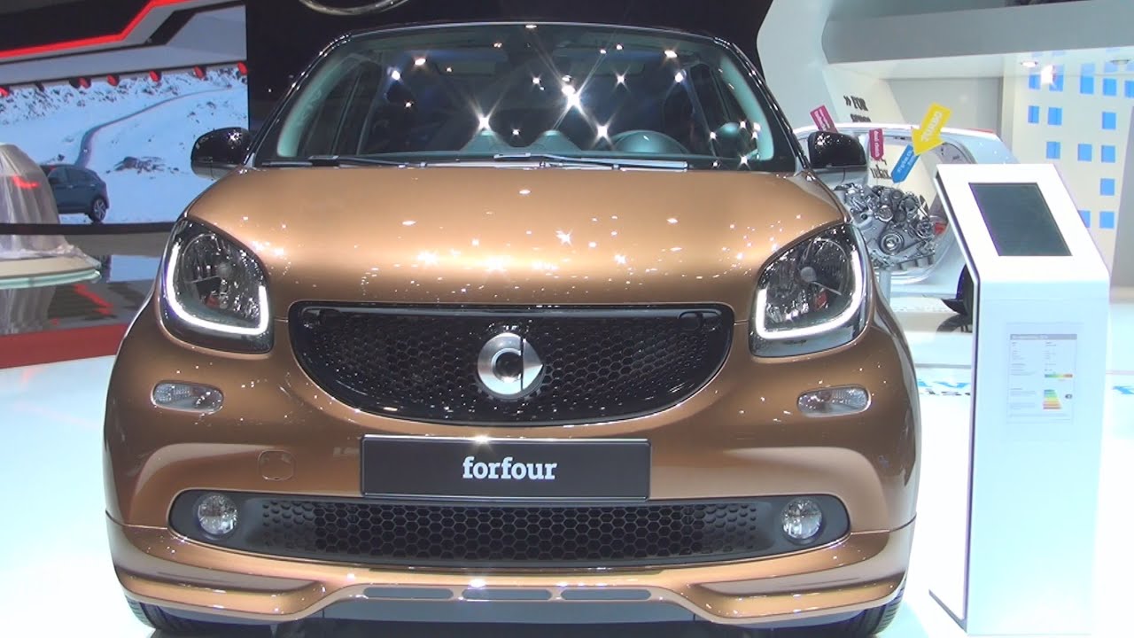 Smart Forfour 66 kW (2016) Exterior and Interior in 3D - YouTube