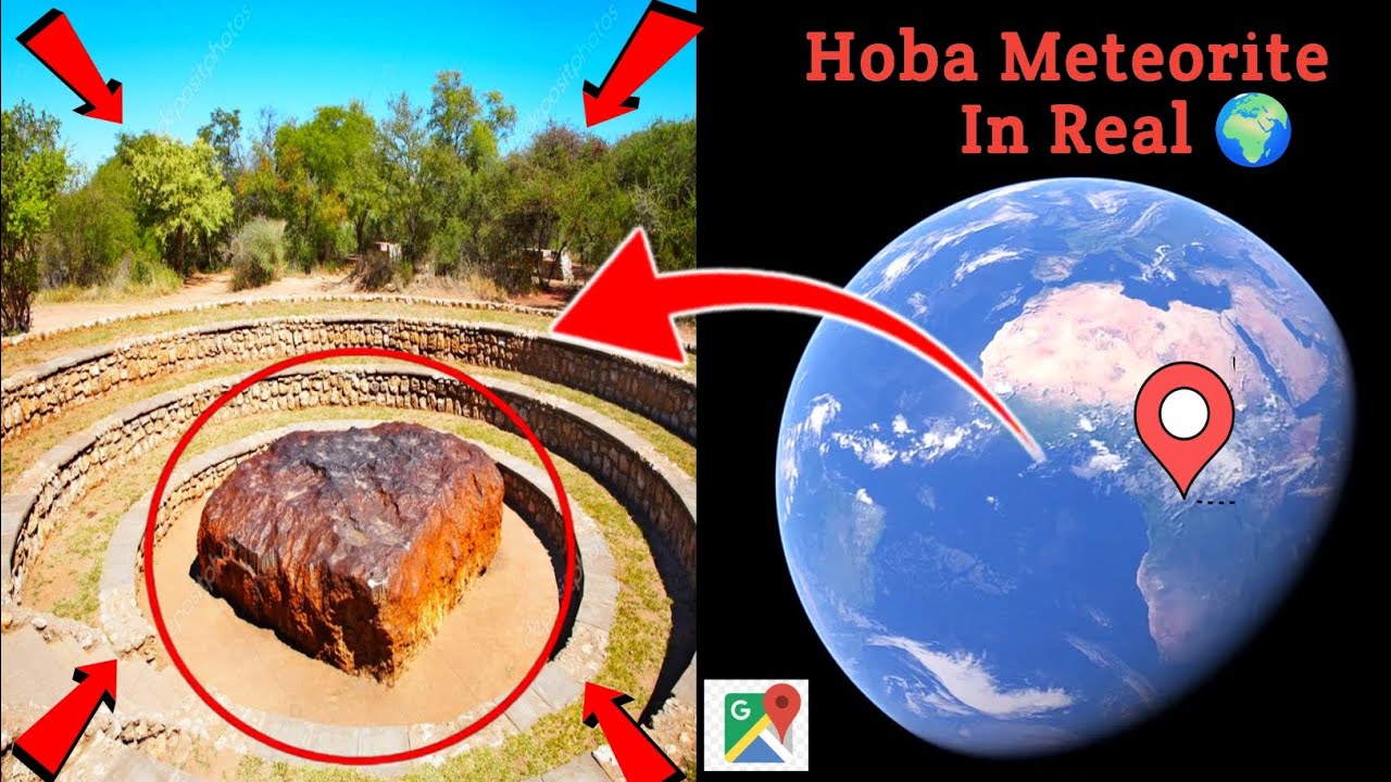 I Found Hoba Meteorite 😶‍🌫️In Real On Google Old Earth maps #viralvideo ...
