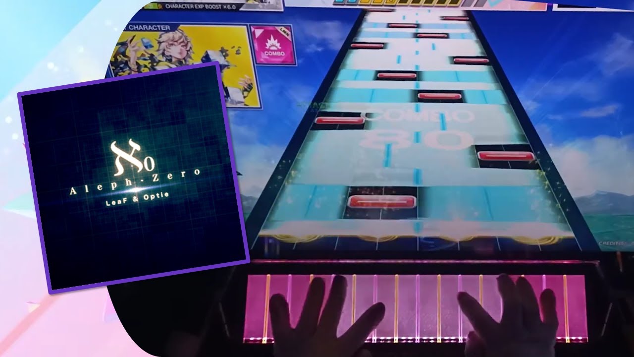 [CHUNITHM] Aleph-0 - LeaF | Master Lvl. 14+ | First Try - YouTube