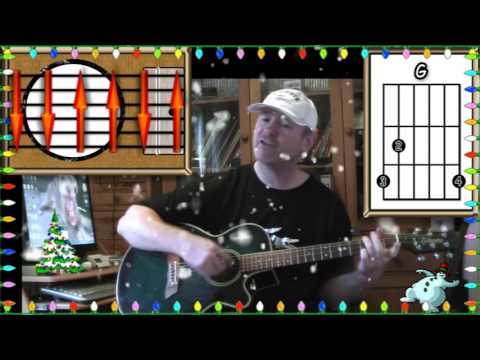 Frosty The Snowman - Acoustic Guitar Lesson - YouTube