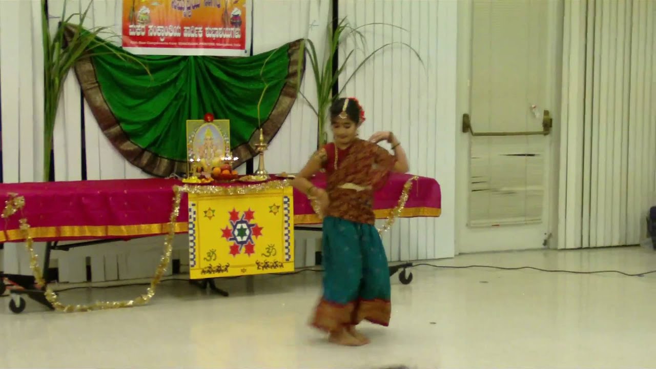 Bhagyada Balegara Dance by Shreya Hegde - YouTube