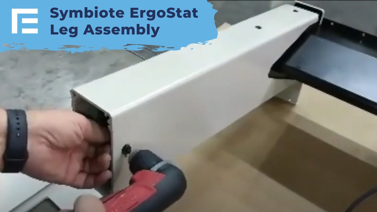 Symbiote ErgoStat Leg Assembly - YouTube