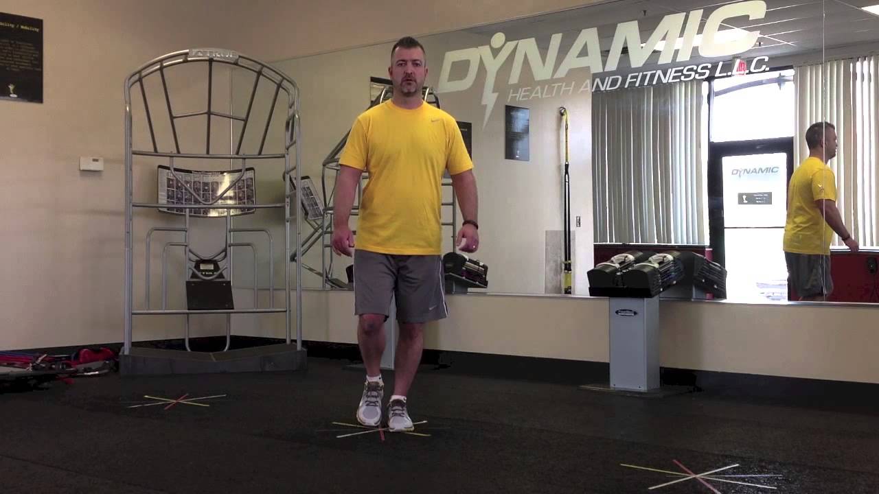 Balance Foot Reach at Ankle Height - YouTube
