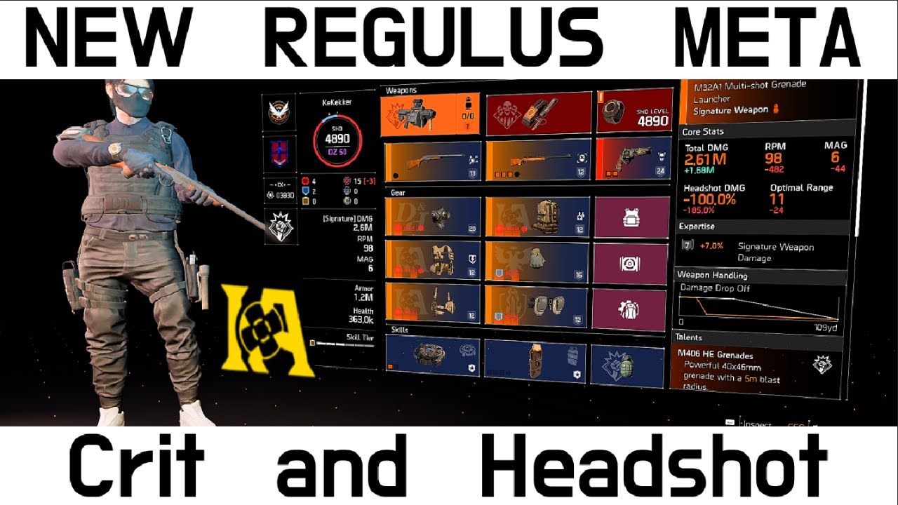 Division 2 NEW REGULUS META PvP Build - YouTube