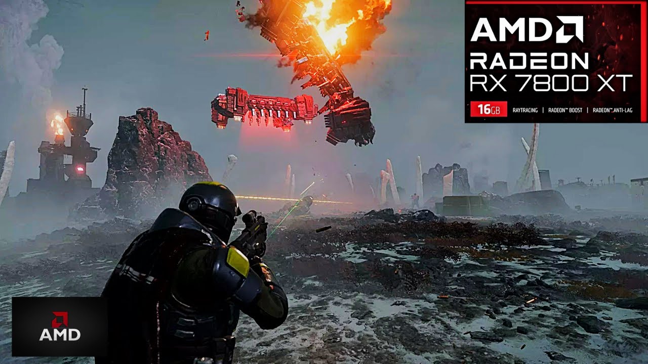 HELLDIVERS 2 | RX 7800 XT 16GB + Ryzen 7 5700X3D ( Ultra Settings ...