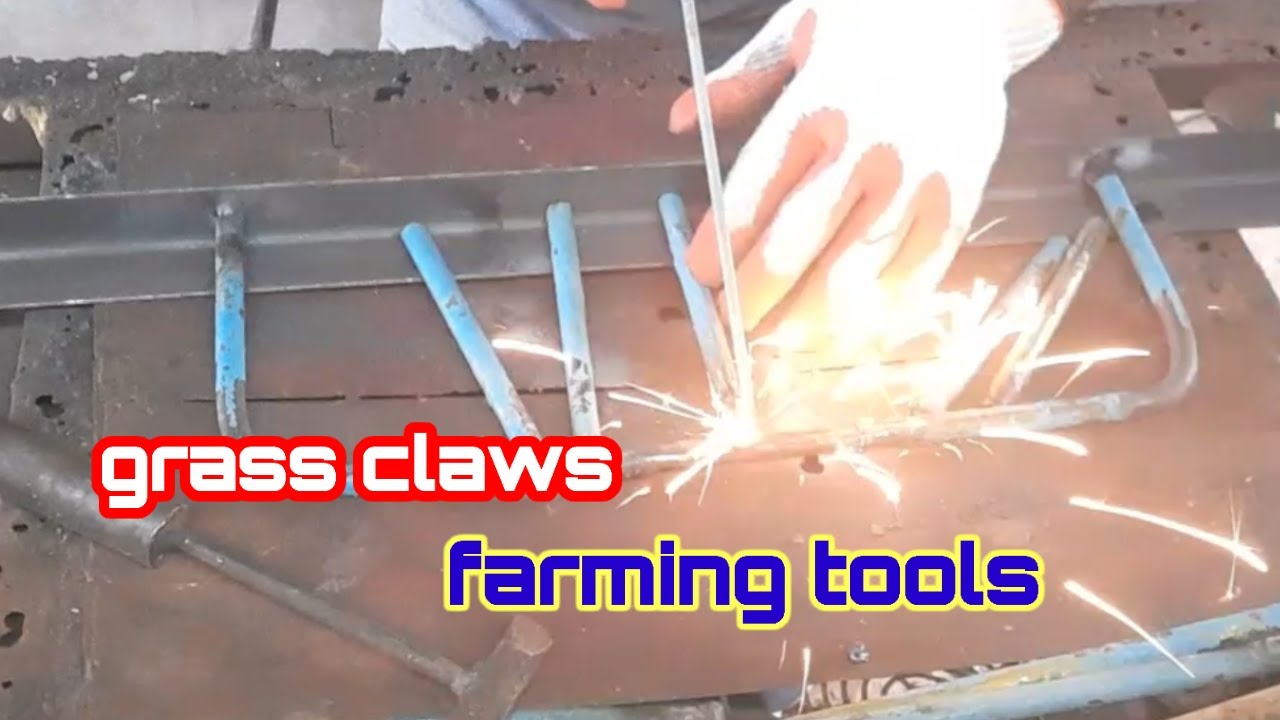 alat pertanian simpel how to make grass claws - YouTube