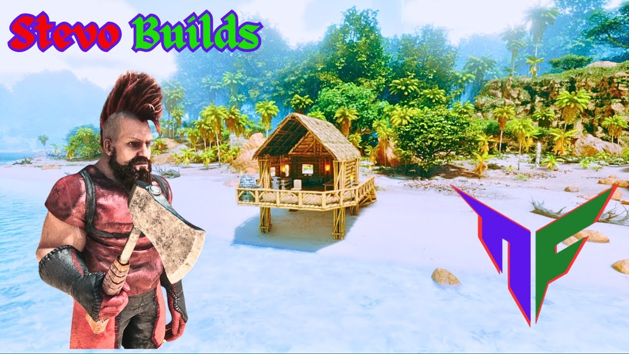 Beach House Build | Beginner Base | Ark Survival Ascended | Xbox Series ...