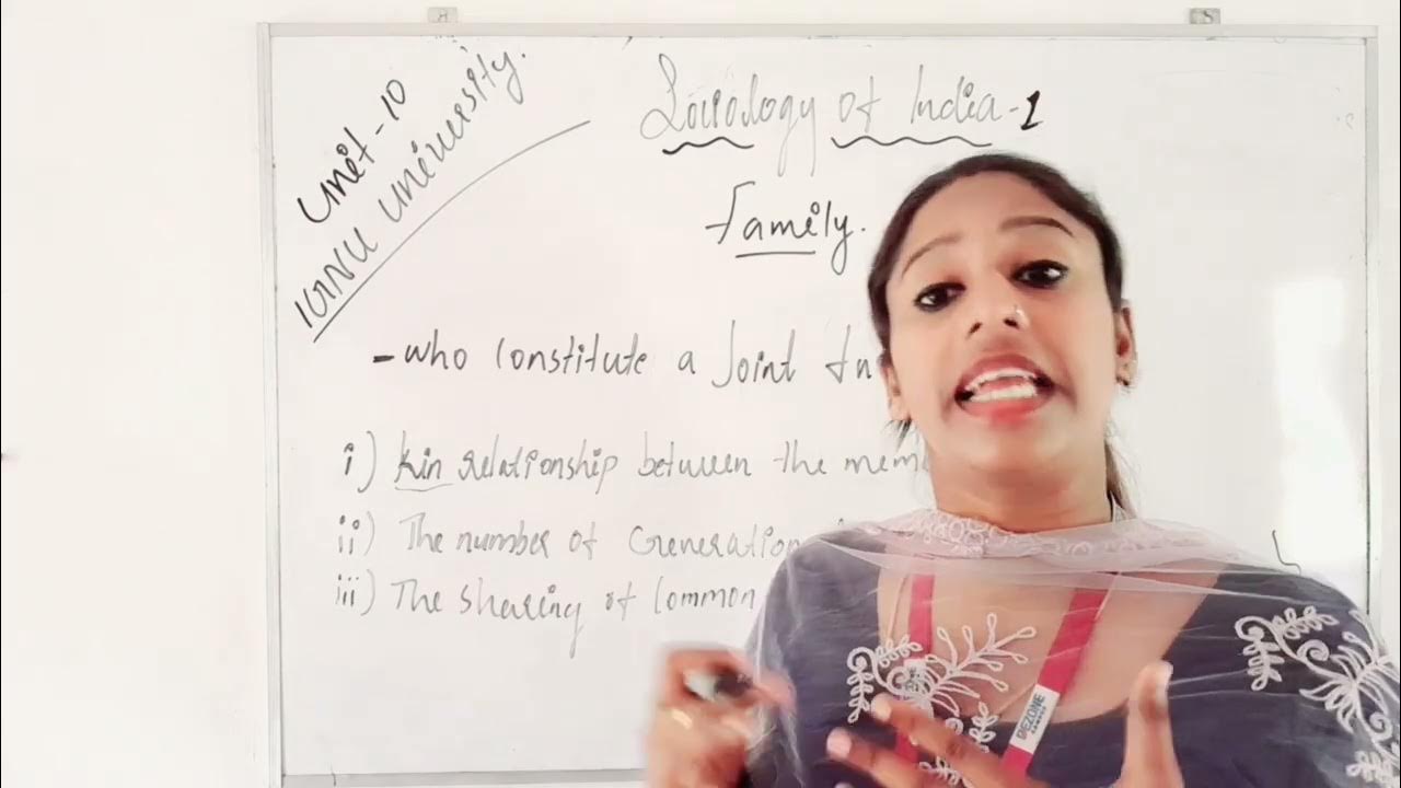 IGNOU BA SOCIOLOGY 1ST SEM SOCIOLOGY OF INDIA UNIT 10 FAMILY YouTube ignou-ba-sociology-1st-sem-sociology-of-india-unit-10-family-youtube
