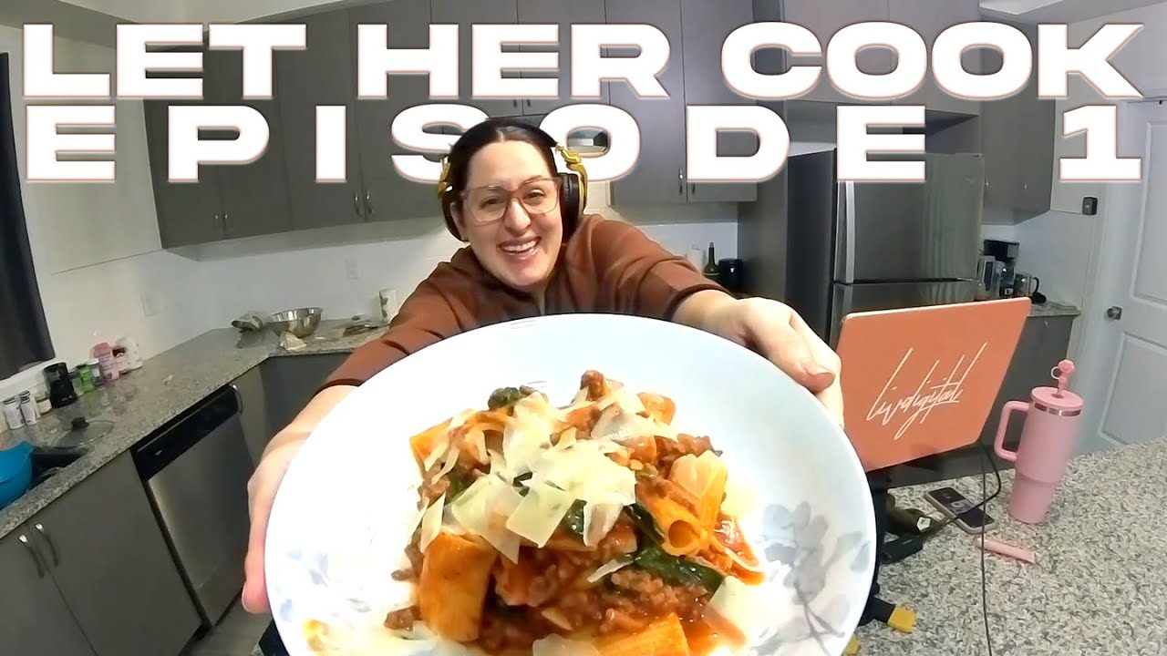Let Her Cook Episode 1: Spicy Rigatoni + R&B - YouTube