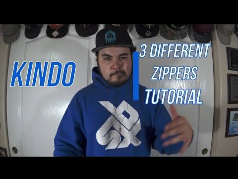 Tutorial #31 3 Different Zippers | Kindo