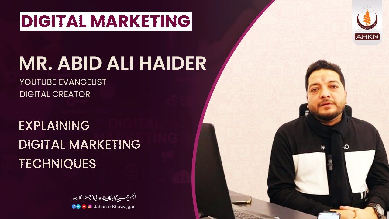 Mr. Abid Ali Haider | YouTube Evangelist & Digital Creator | Explaining ...