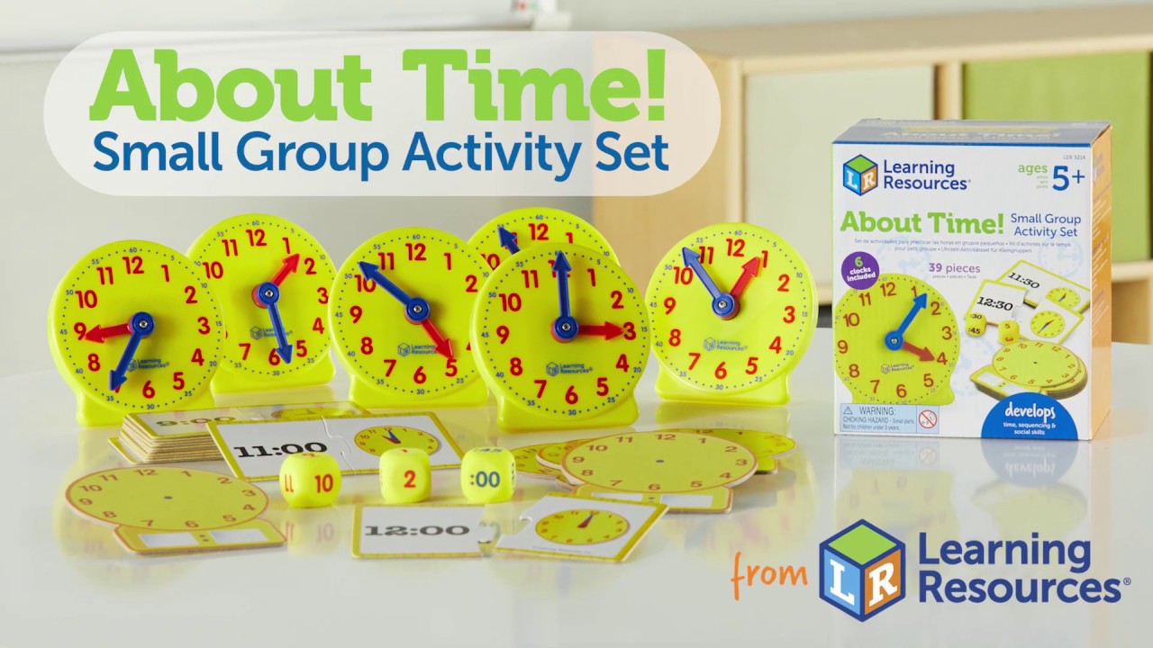 About Time! Small Group Activity Set - YouTube