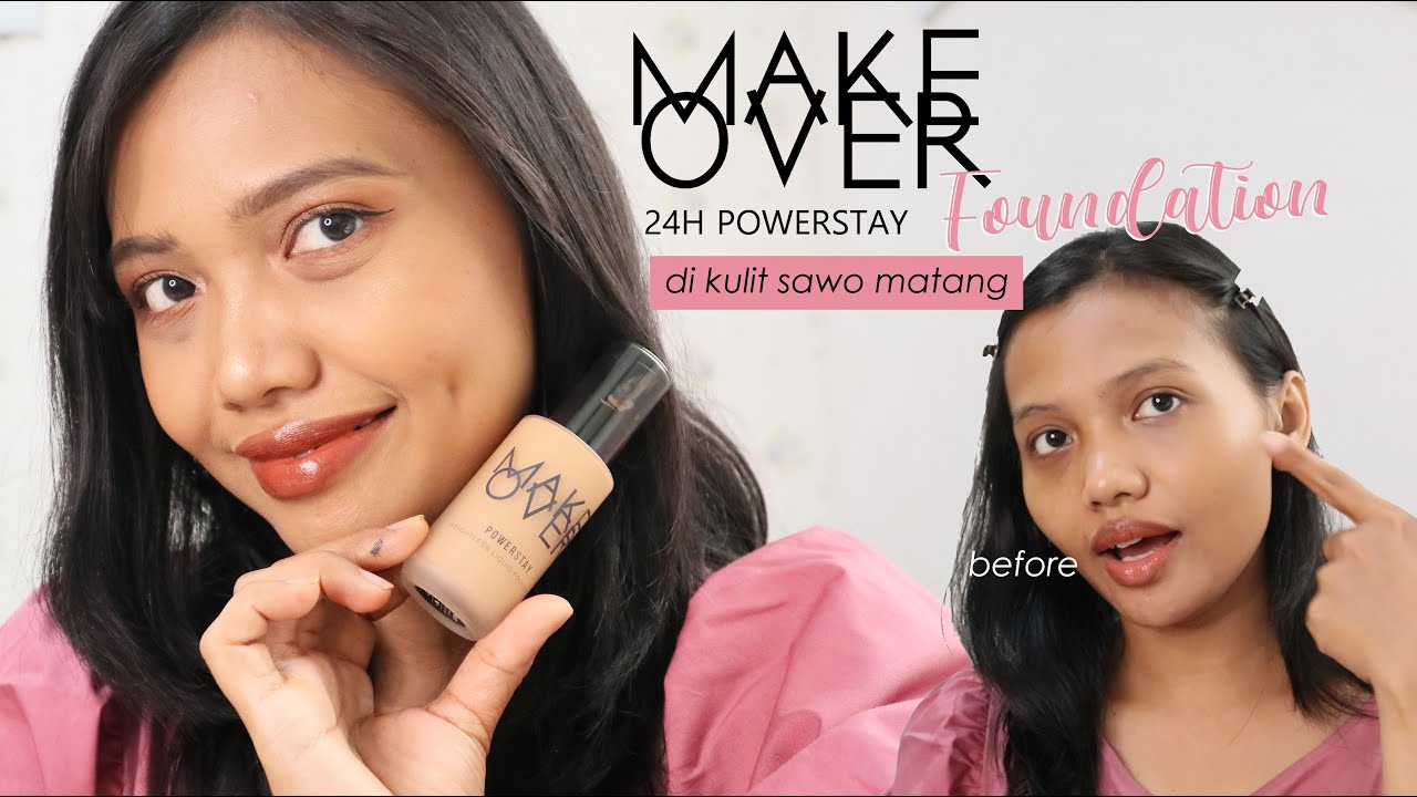 MAKEOVER POWERSTAY WEIGHTLESS LIQUID FOUNDATION Review & Weartest di ...