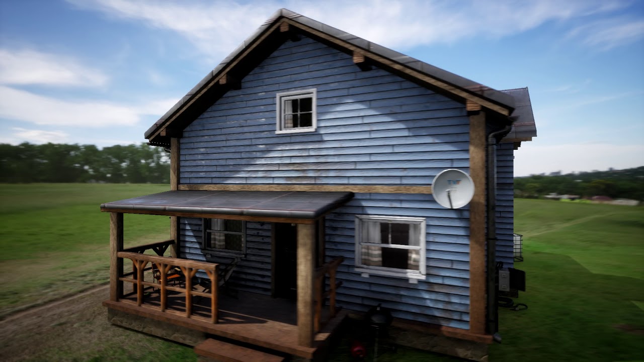 USA style Houses with Interior: Unreal Engine - YouTube