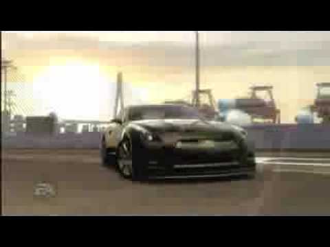NFS pro street-nissan skyline gtr r35 - YouTube