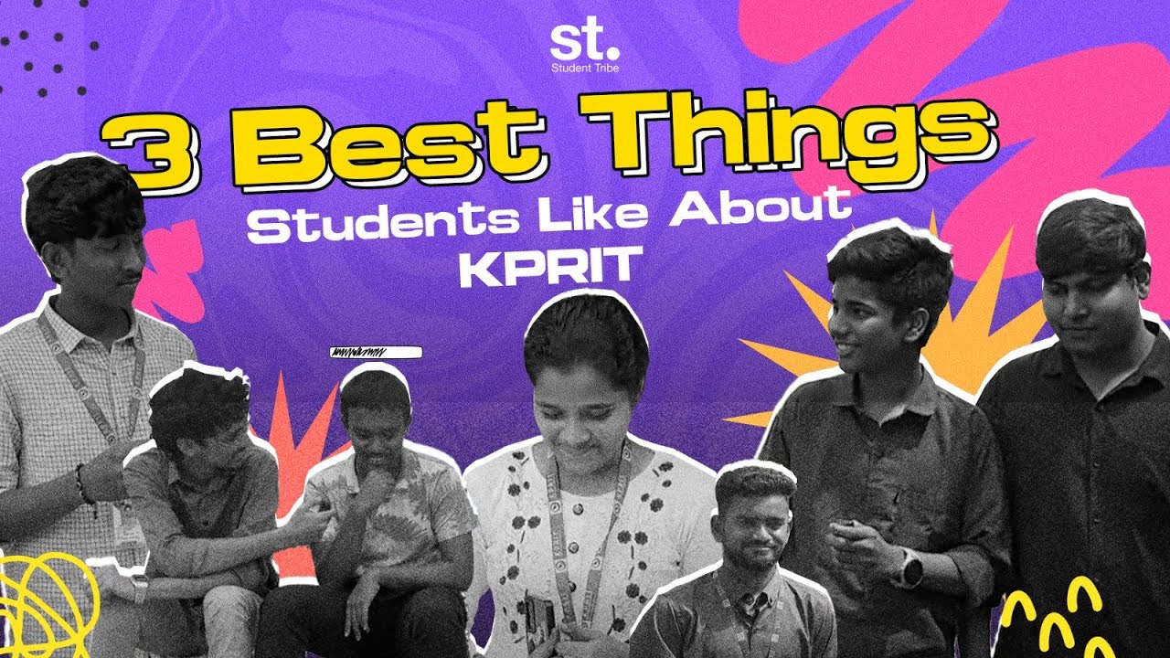 3 Things Students Like About KPRIT | Kommuri Pratap Reddy Institute of ...