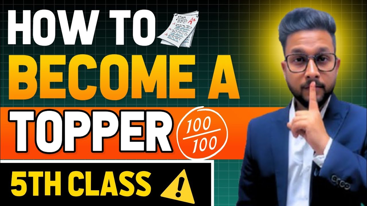HOW TO BECOME A TOPPER IN 5TH CLASS | JR JUNIORS | - YouTube