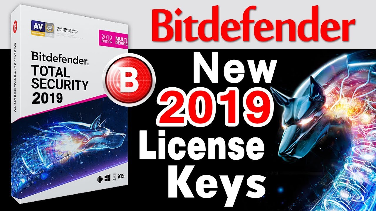Bitdefender 2019 New Activation Keys - YouTube