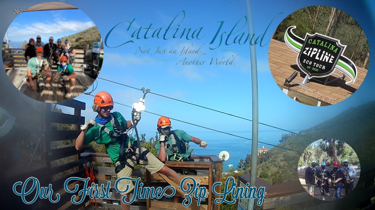 CATALINA ISLAND | ZIP LINE ECO TOUR - YouTube