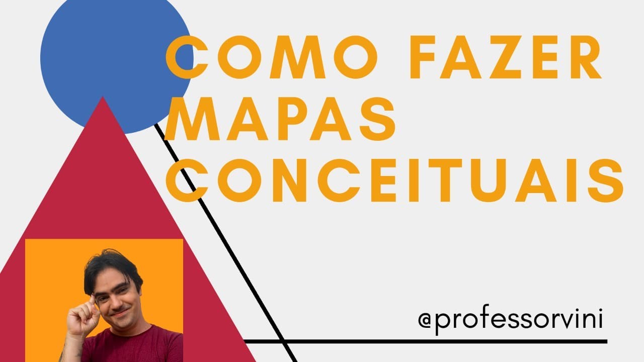 COMO FAZER MAPAS CONCEITUAIS / MAPA CONCEITUAL - YouTube