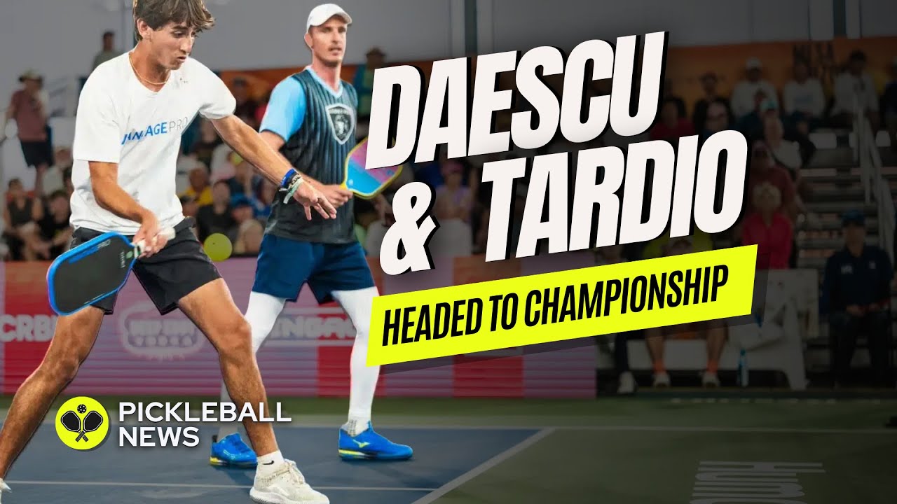 Mesa Arizona Cup Championship | Tardio Daescu | Pickleball News - YouTube