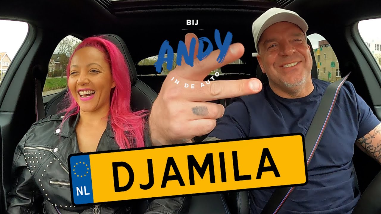 Djamila Celina - Bij Andy in de auto! - YouTube
