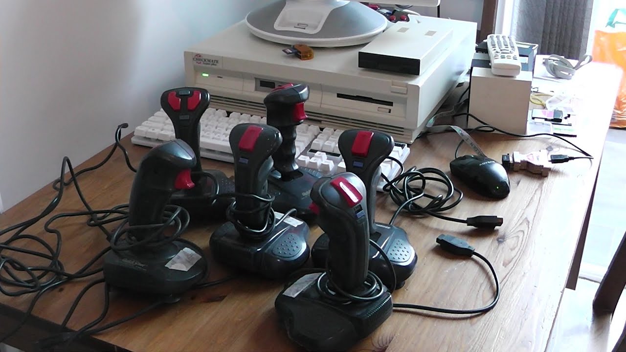 Testing joysticks - YouTube