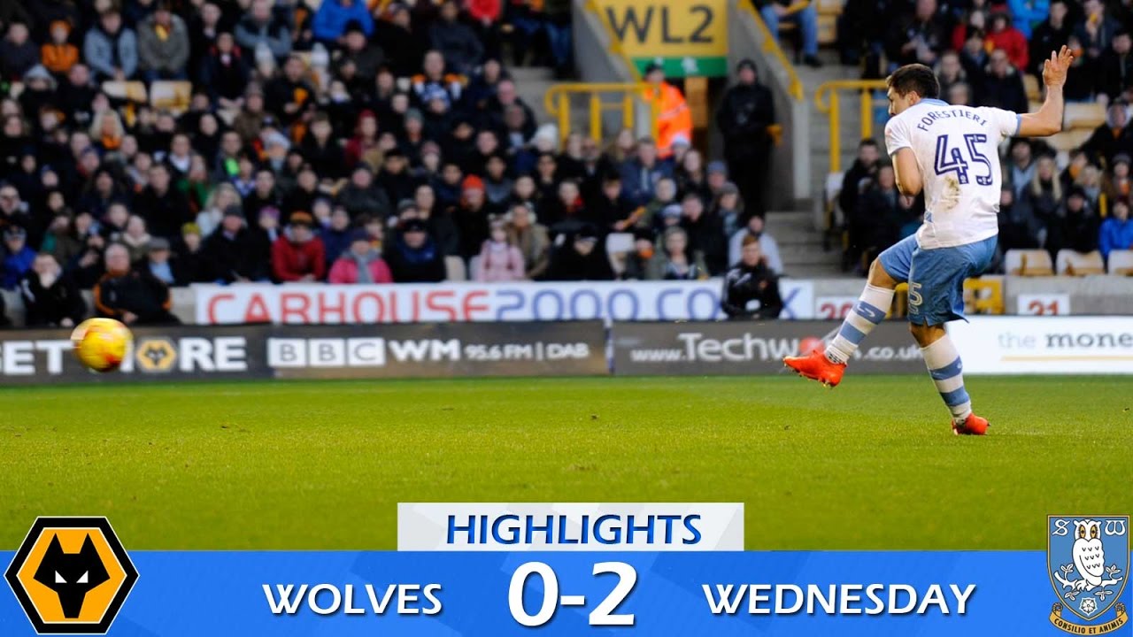 Wolves 0 Sheffield Wednesday 2 | Extended highlights | 2016/17 - YouTube