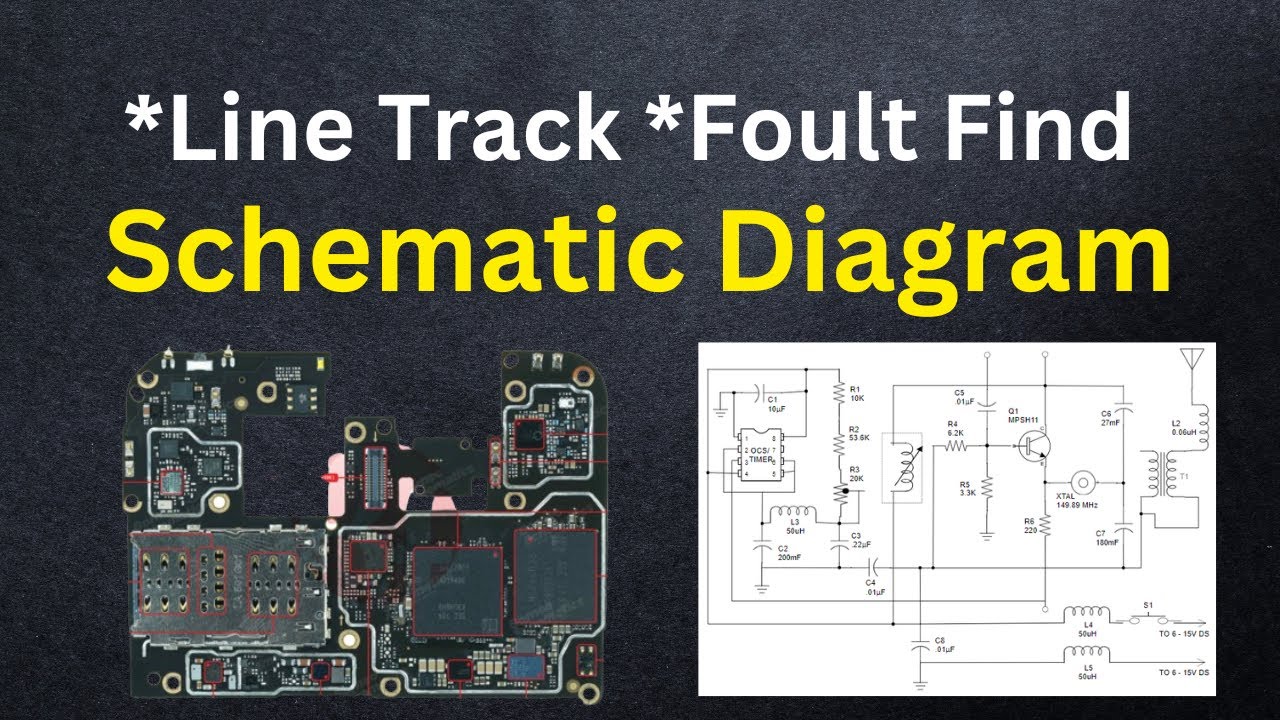 Schematic Diagram কিভাবে ব্যবহার করব? Line Tracking Problem Findout ...