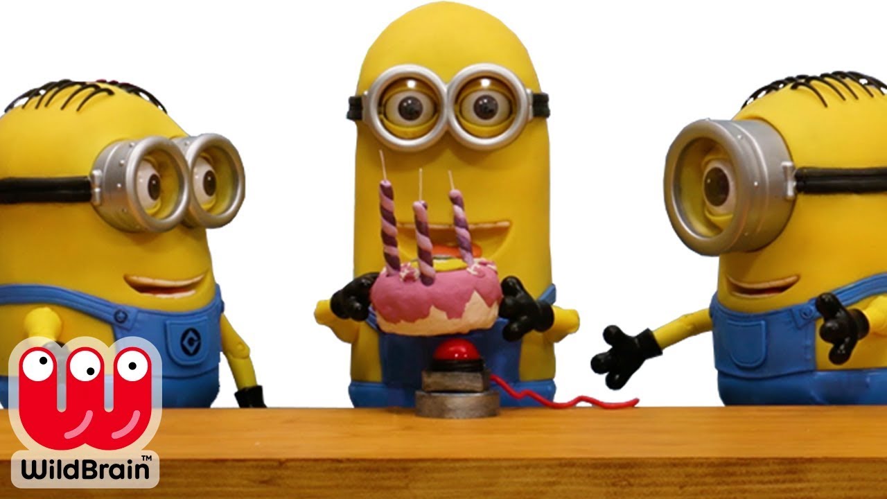 Minions STOP MOTION (Video) Minions Birthday Mess! Minions Stop Motion ...
