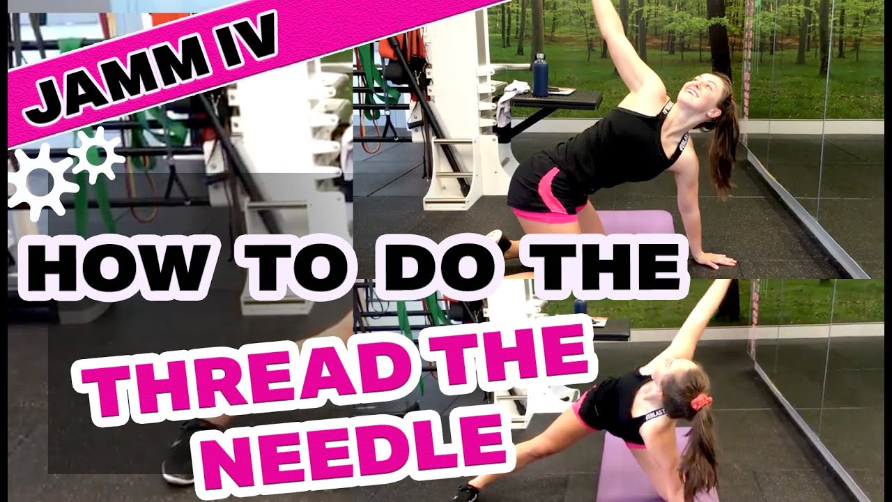Thread the needle - YouTube