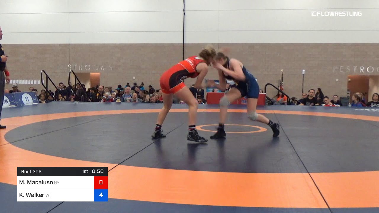 61 Kg Rr Rnd 1 Mia Macaluso Team New York Vs Kylie Welker Team ...