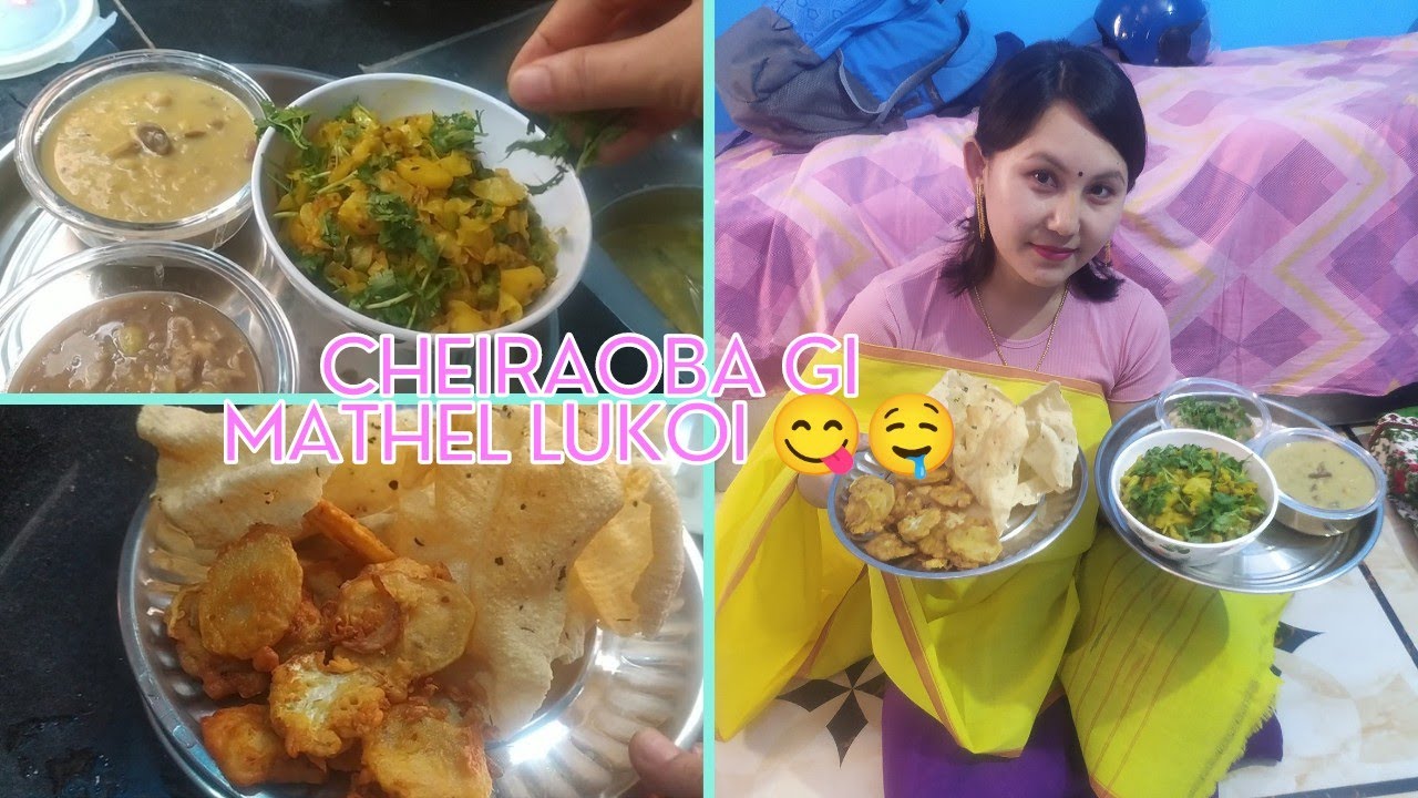 Happy cheiraoba 🎉🥳//mathel myamse loina haowe😋#haore haore🤪 - YouTube