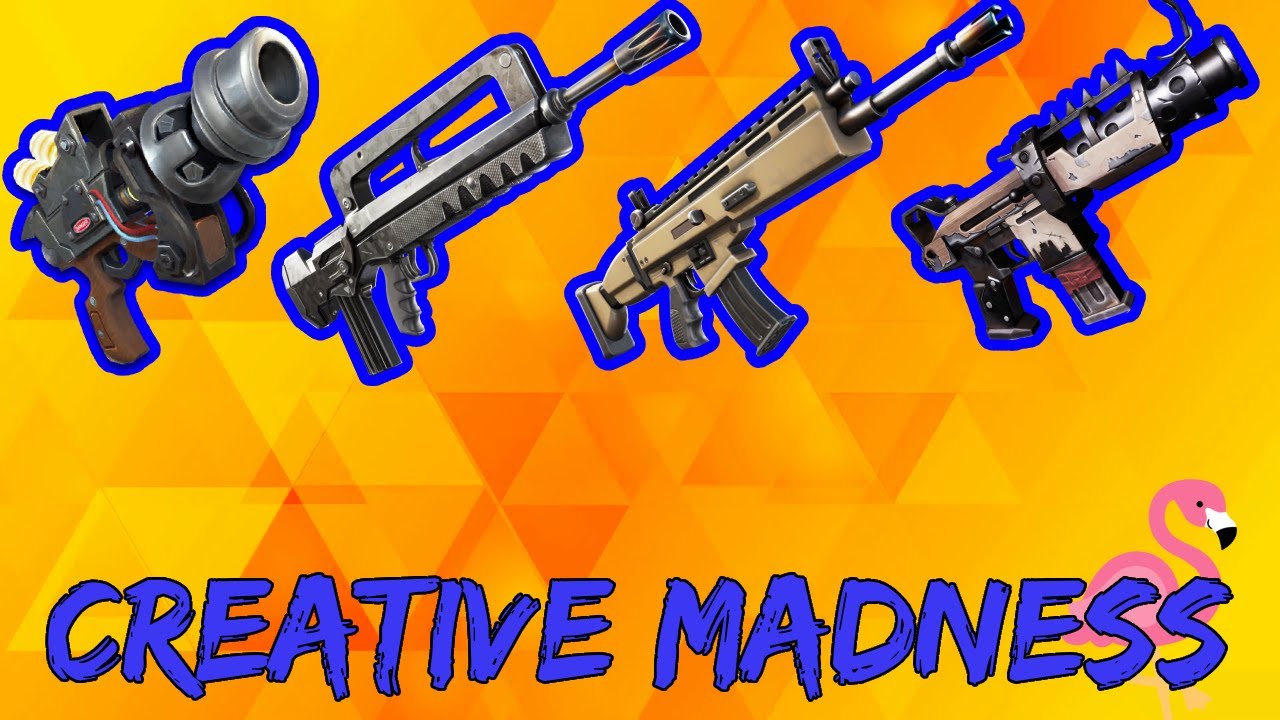 Blue weapons only Fortnite Challenge (Creative Madness 53) - YouTube