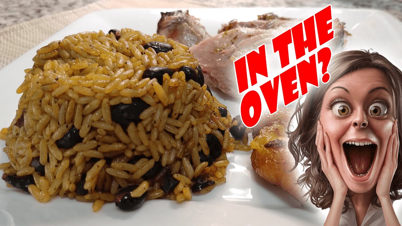 Recipe for Cuban Congris or Moro (Black Beans & Rice) in the OVEN! WTF ...