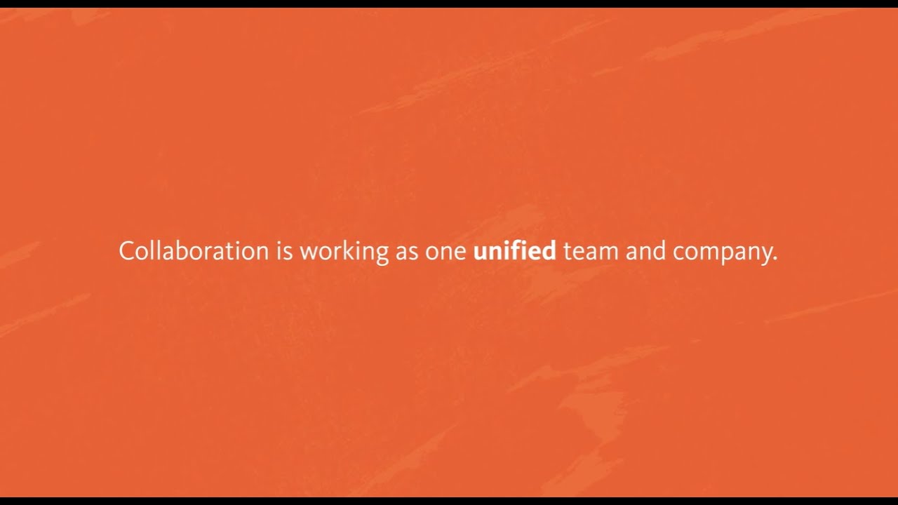 Core values: Collaboration - YouTube