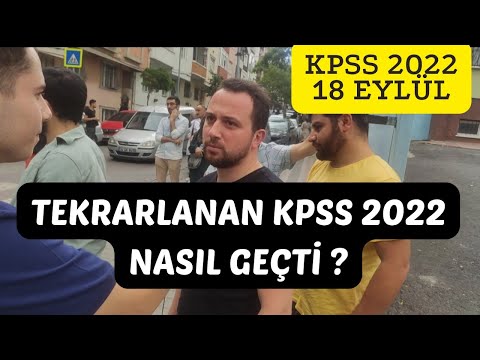 TEKRARLANAN KPSS 2022 NASIL GEÇTİ ? | KPSS 2022 | #kpss #kpss2022