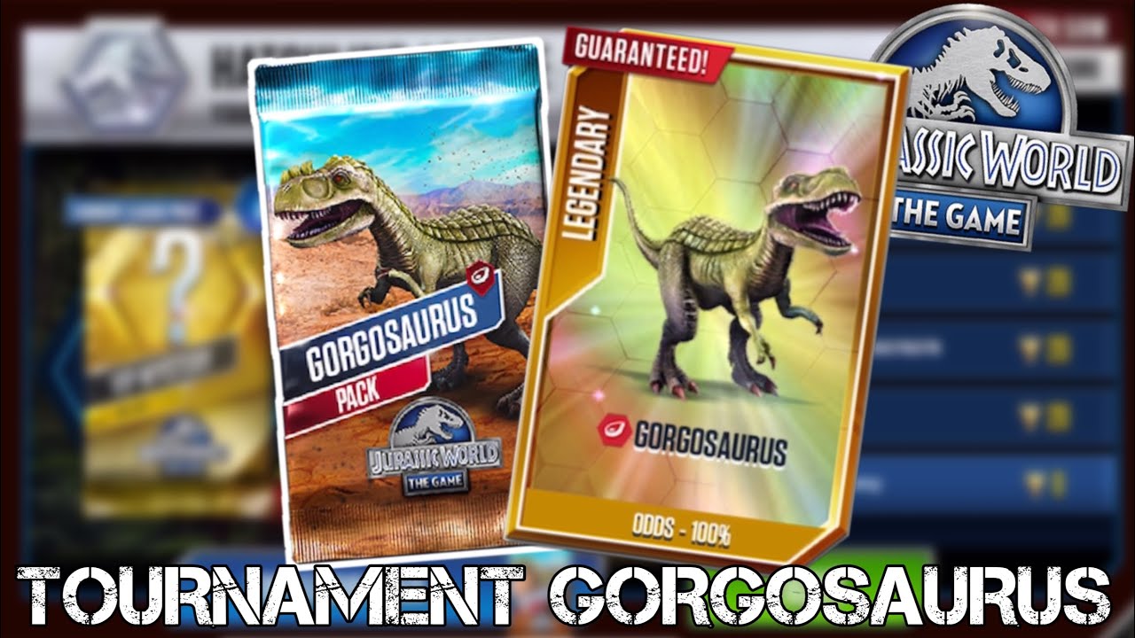 Jurassic World: The Game EP294 TOURNAMENT GORGOSAURUS - YouTube