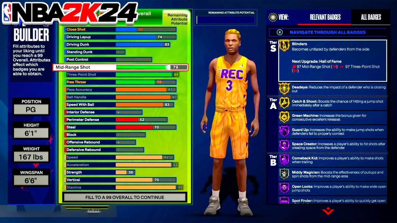 The DEMIGOD Guard Build that will take over NBA 2K24... - YouTube
