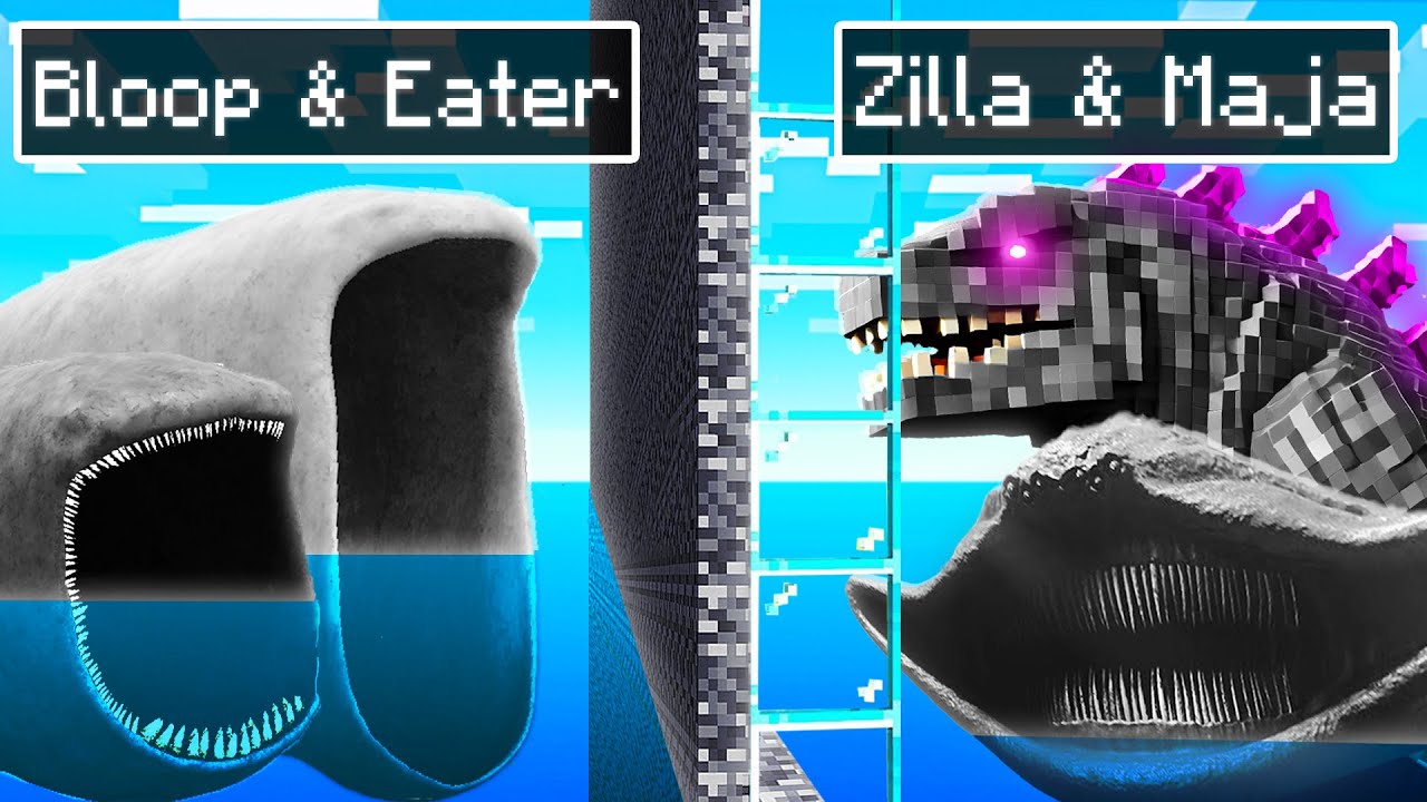 I Fooled My Friend as SEA EATER vs BLOOP vs EL GRAN MAJA vs GODZILLA in ...