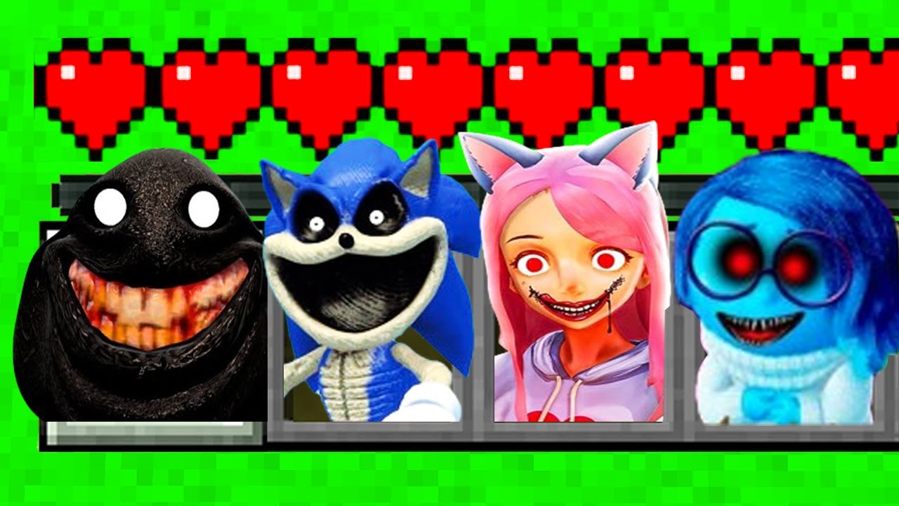 LES TRANSFORMATIONS INTERDITES DE POU, SONIC SMILING CRITTERS, YANDERE ...