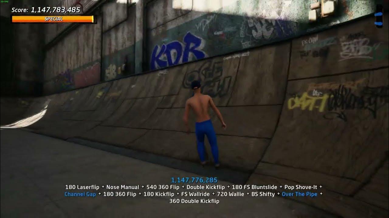 THPS 1+2 (Steam Version) | 1.1 Billion Points Combo | Warehouse (Old Robot Line) - YouTube