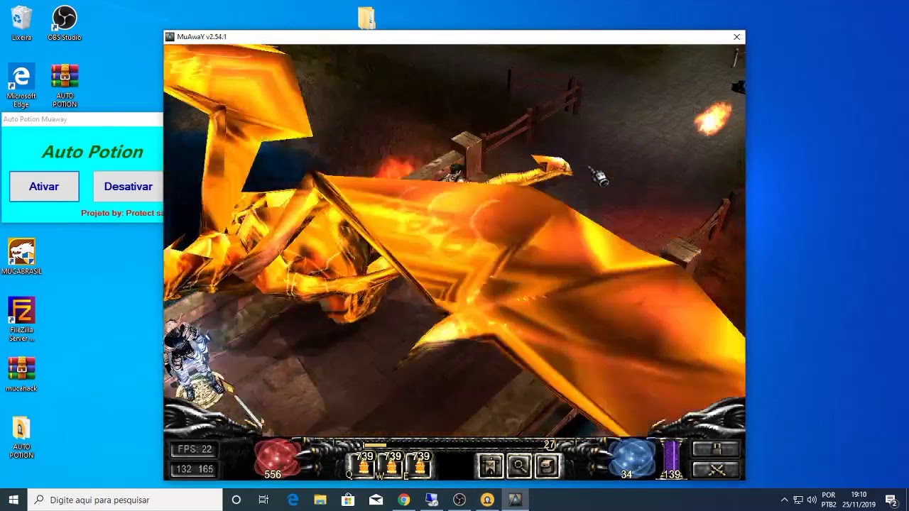 AUTO POTION TODOS OS MU ONLINE - YouTube