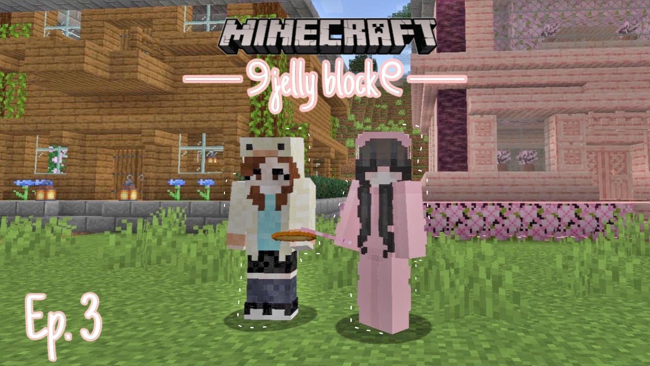 jelly block ⏐ minecraft seria ⏐ EP 3 ⏐ wyprawa po cherry blossom ...