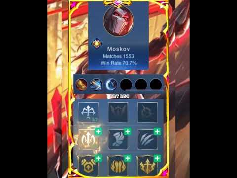 Moskov Best Build 2023 | Moskov Build and Emblem Setup - Gold Lane Tips ~ Mobile Legends: Bang ...